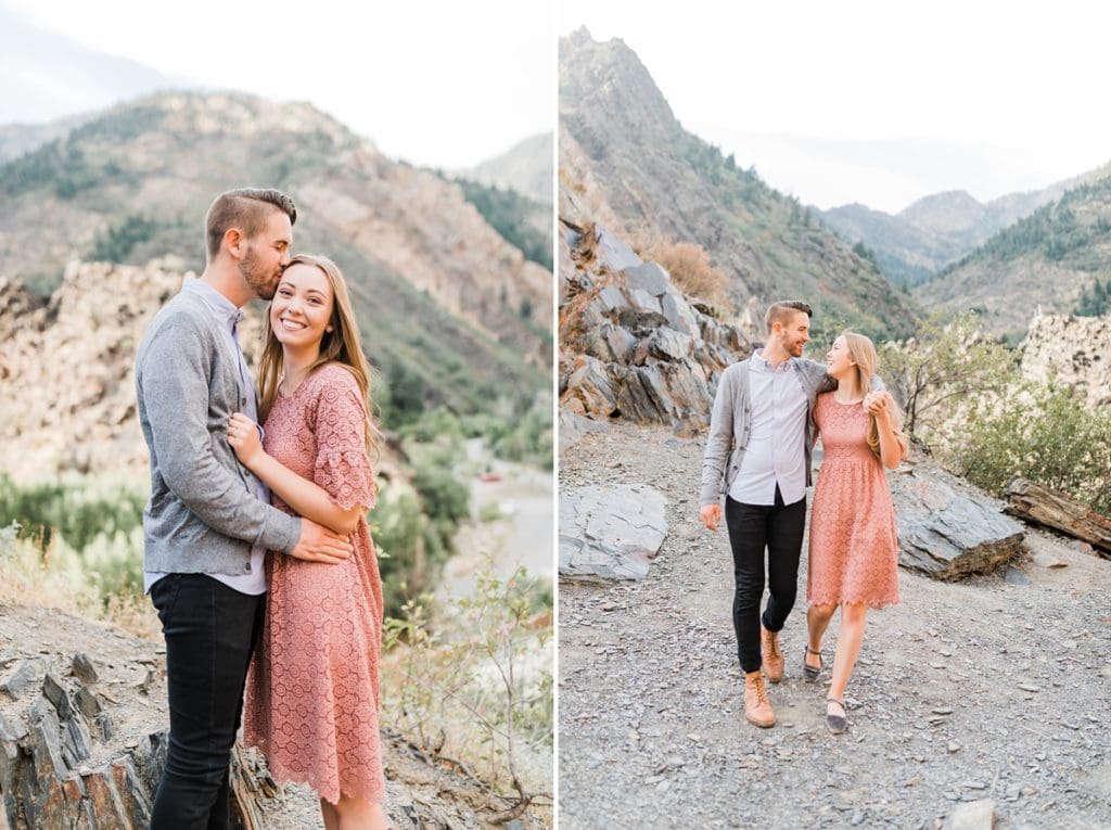 Scenic Mountaintop Summer Engagement Session || Storm Mountain, Utah ...