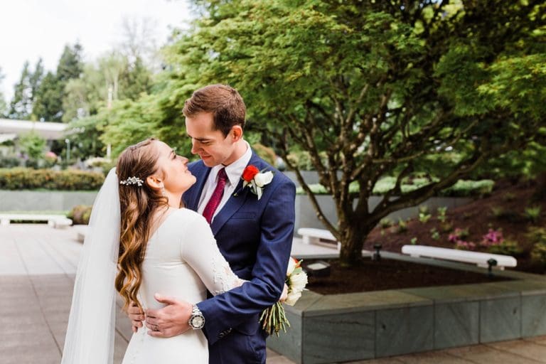 Spring Wedding at the Beautiful Portland Temple || Portland, Oregon ...