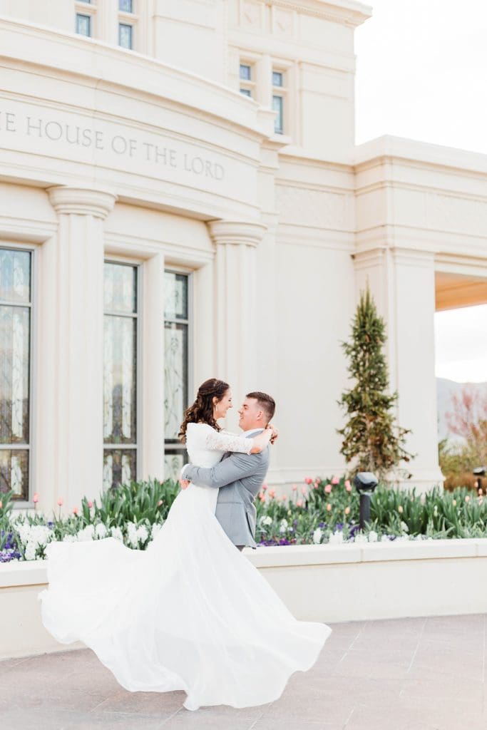 Pretty Spring Wedding at the Oaks Event Center || Payson, Utah - Tasha Rose