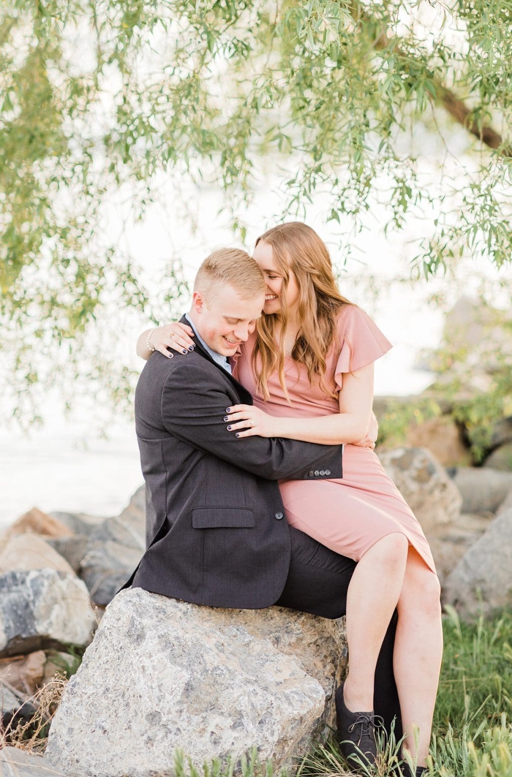 Timeless and Candid Engagement Session at Utah Lake || Provo, Utah ...