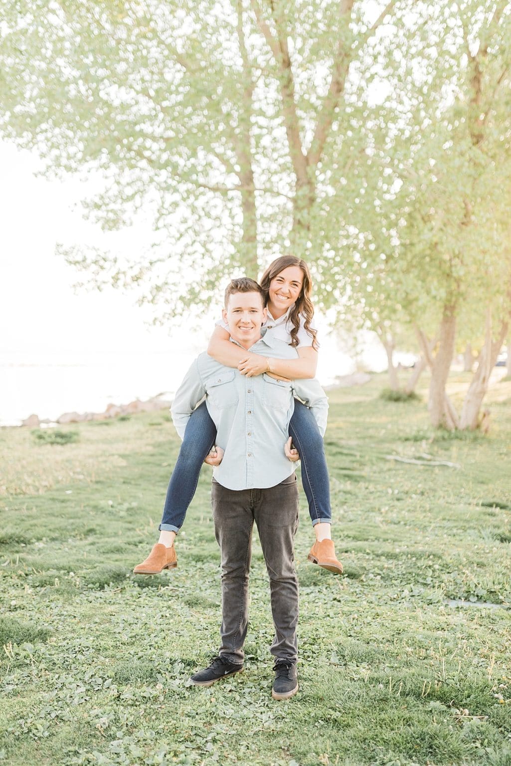 Enchanted Engagement Session at Utah Lake || Provo, Utah - Tasha Rose