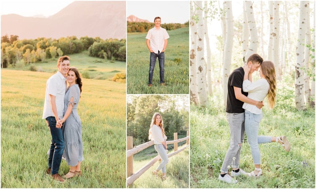 Dreamy Engagement Photos At Squaw Peak | The Barbers - Tasha Rose